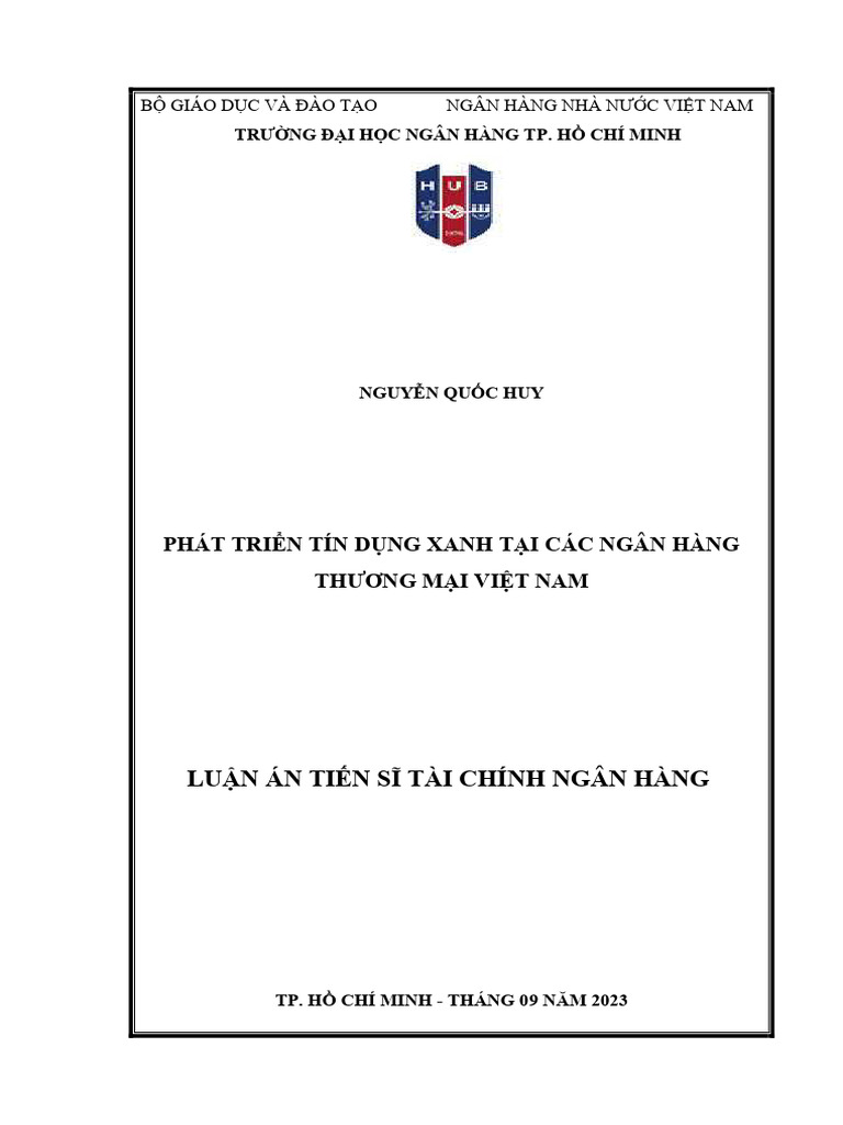 Luan an Hoan Chinh Nguyen Quoc Huy PDF | PDF