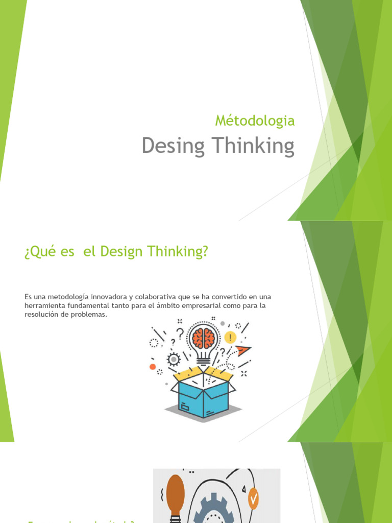 act13 Metodología The Design Thinking | PDF | El pensamiento de diseño | Ciencia cognitiva