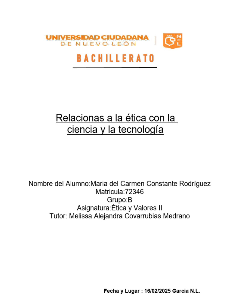 Ética en Ciencia y Tecnología: Impactos | PDF | Agricultura | Conocimiento