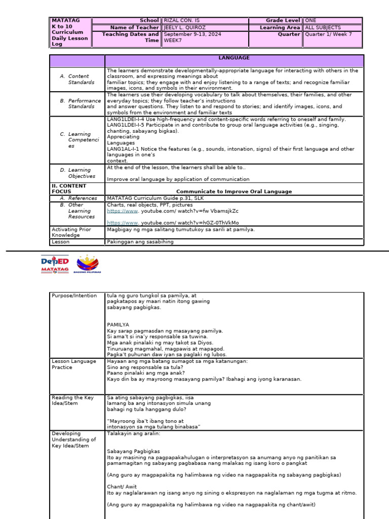 Q1 Week7 Language Day1 | PDF