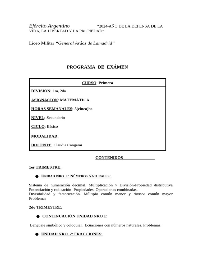 Matemática 12 | PDF
