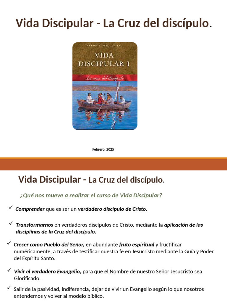 Plan Discipulado 2025 | PDF | Cristo (título) | eucaristía