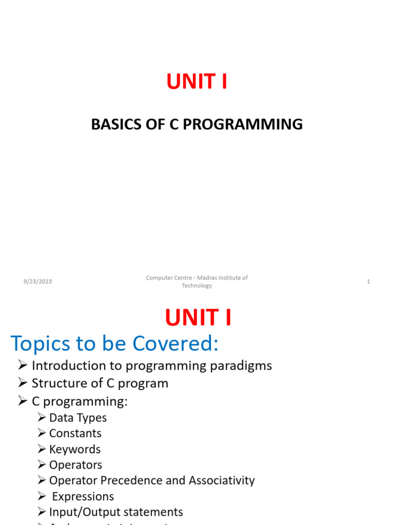 1 - Introduction To Programming Paradigms | PDF | Programming Paradigms ... 1 - Introduction To Programming Paradigms | PDF | Programming Paradigms ...