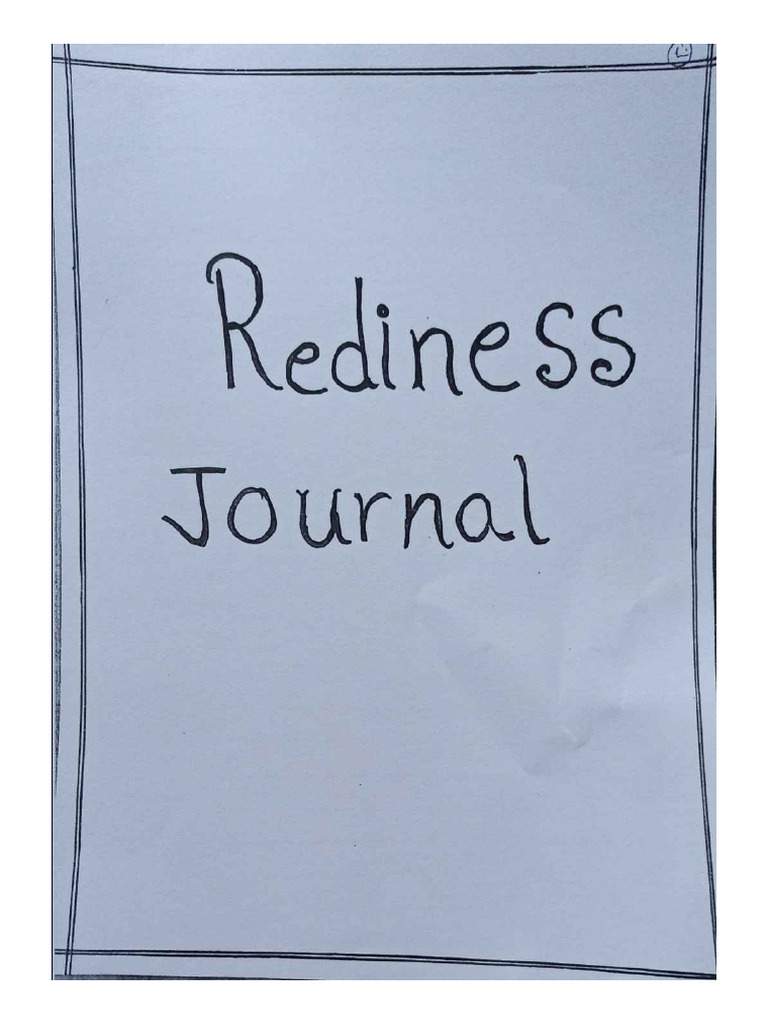 Readiness Journal - Compressed | PDF