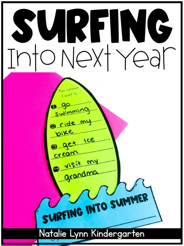 Summer Surfing Bucket List Activity | PDF