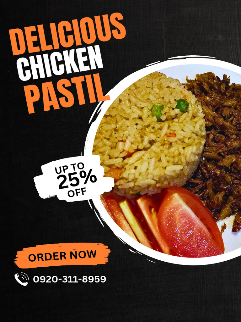 Chicken Pastil Menu and Promotions | PDF
