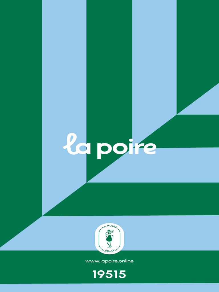 La Poire Menu | PDF