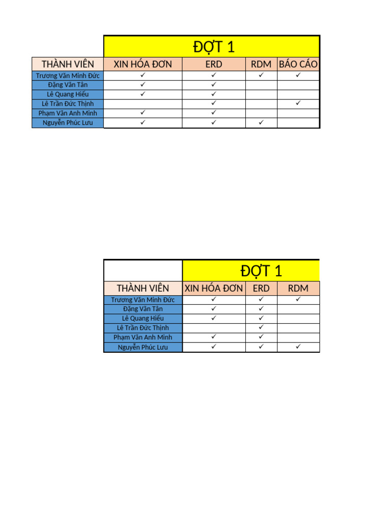 Phân Công CSDL | PDF