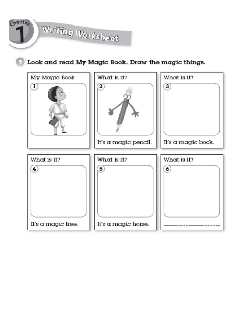 Writing Worksheet Story Chapter 1 | PDF