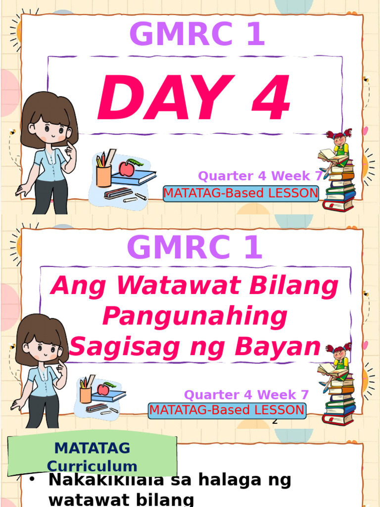 GMRC 1 Q4-Week7-Day4 | PDF
