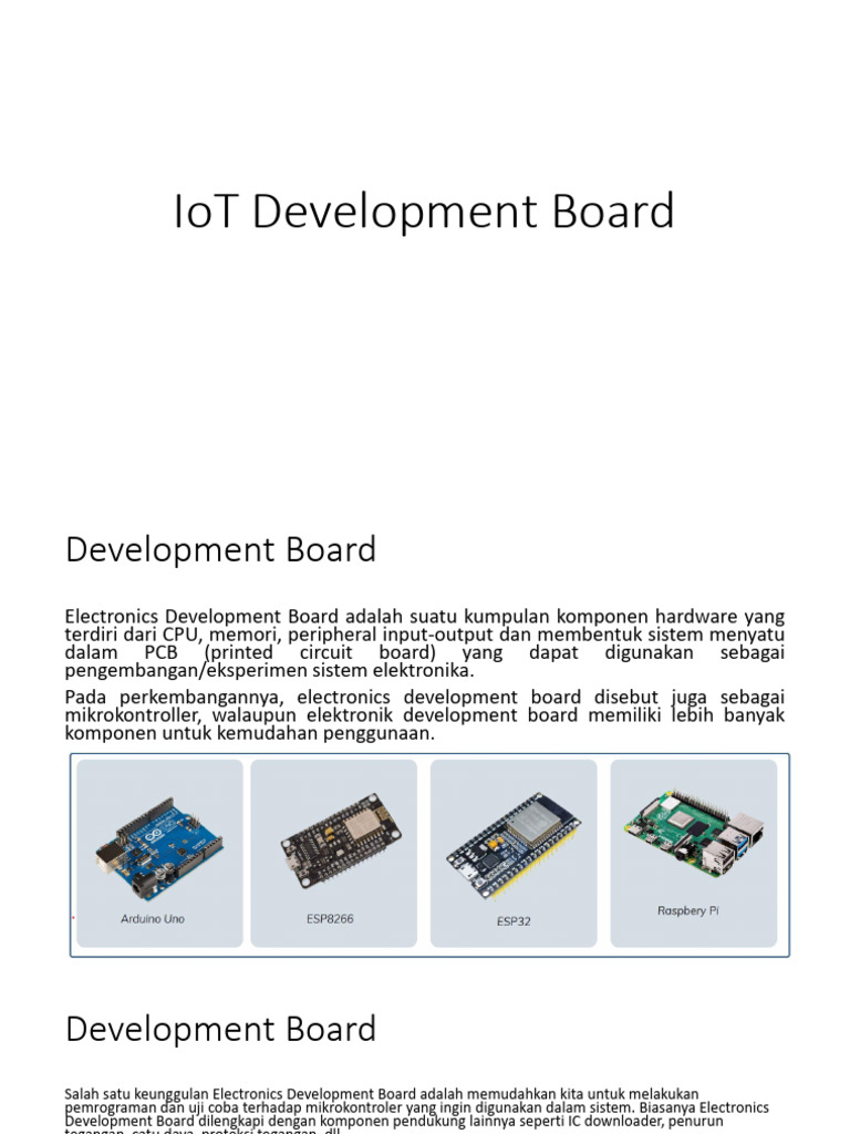 02 IoT Development Board | PDF