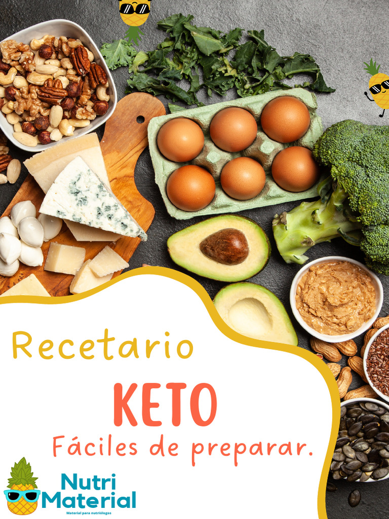 Recetas Keto Fáciles y Saludables | PDF | Salsa | Cilantro