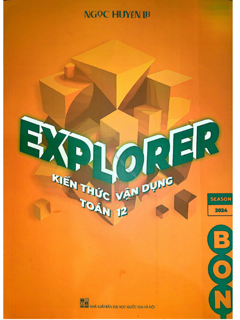 EBOOK - EXPLORER STEP3 - (Vận Dụng Toán 12) | PDF