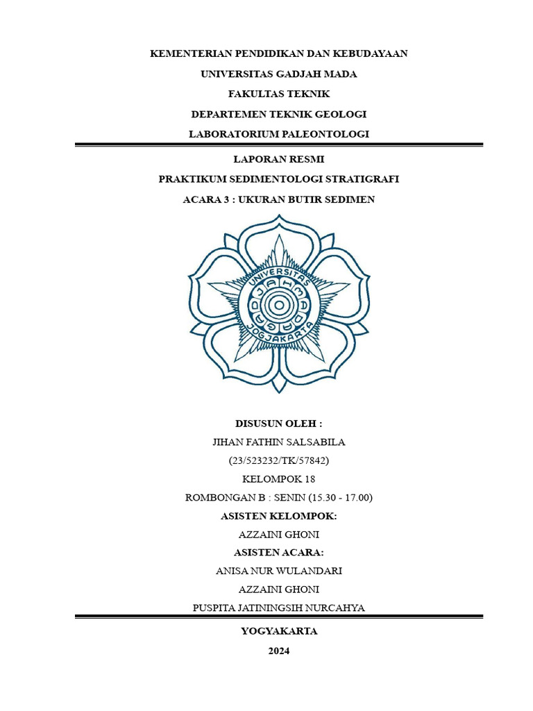 Analisis Ukuran Butir Sedimen | PDF
