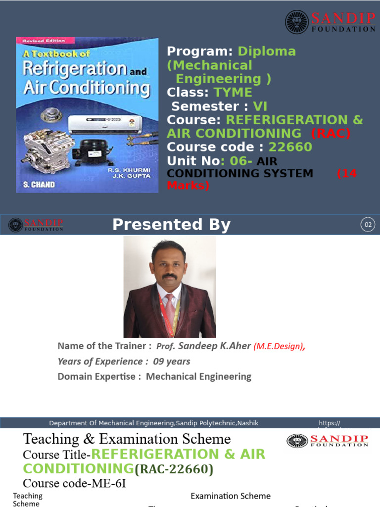 Air Conditioning Systems Overview | PDF | Air Conditioning ...
