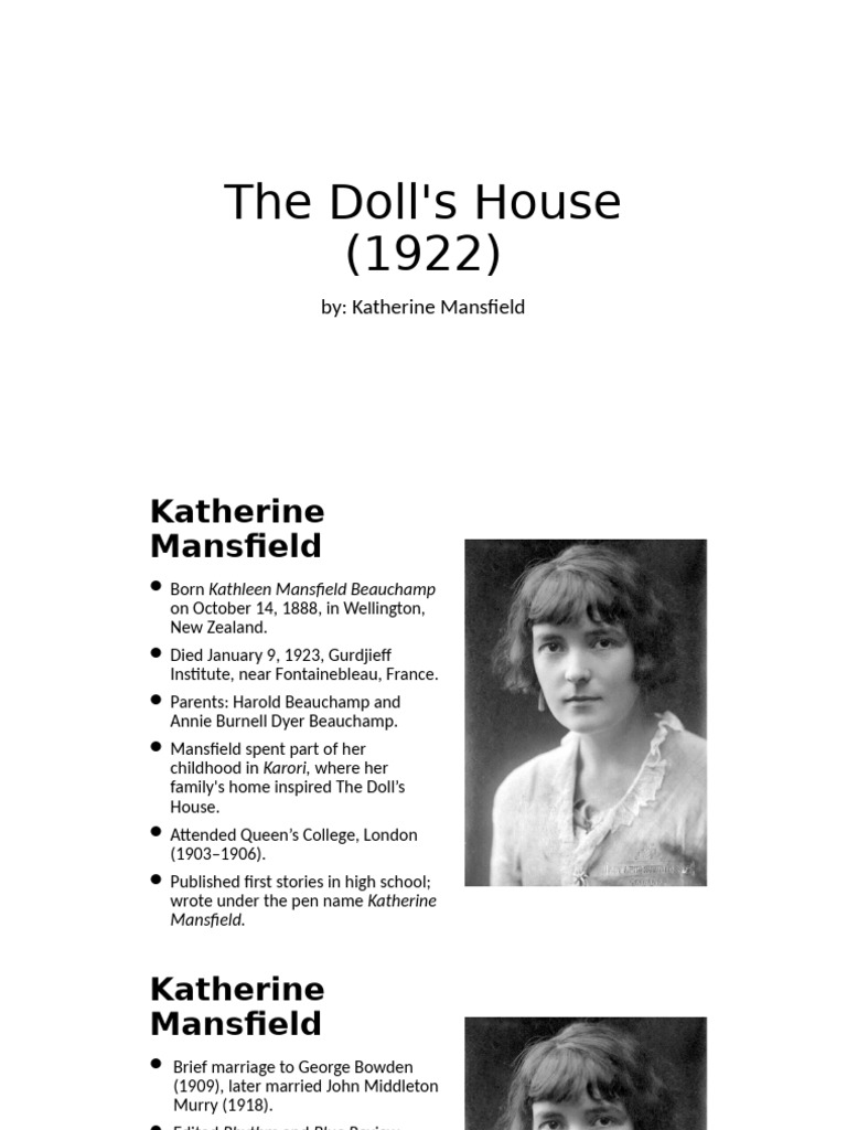 Katherine Mansfield's The Doll's House | PDF | Katherine Mansfield