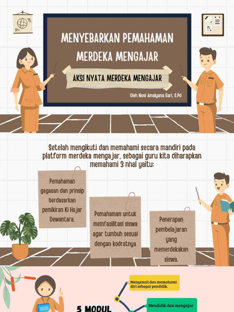 Menyebarkan Pemahaman Merdeka Mengajar (1) - 11zon | PDF
