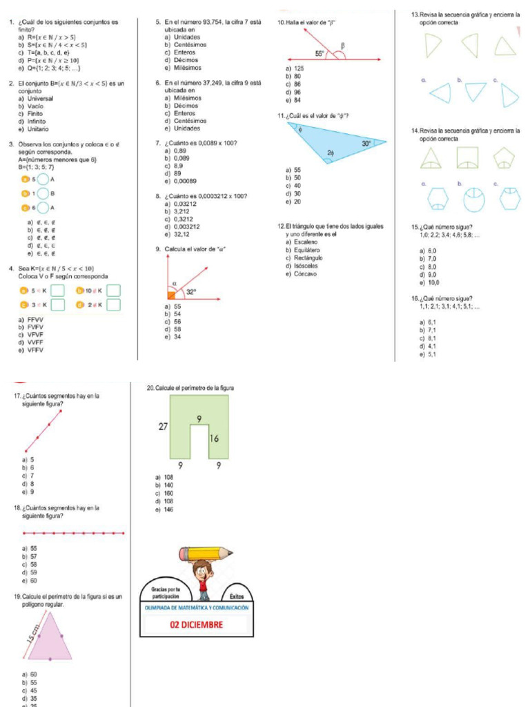Examenes Circulo | PDF