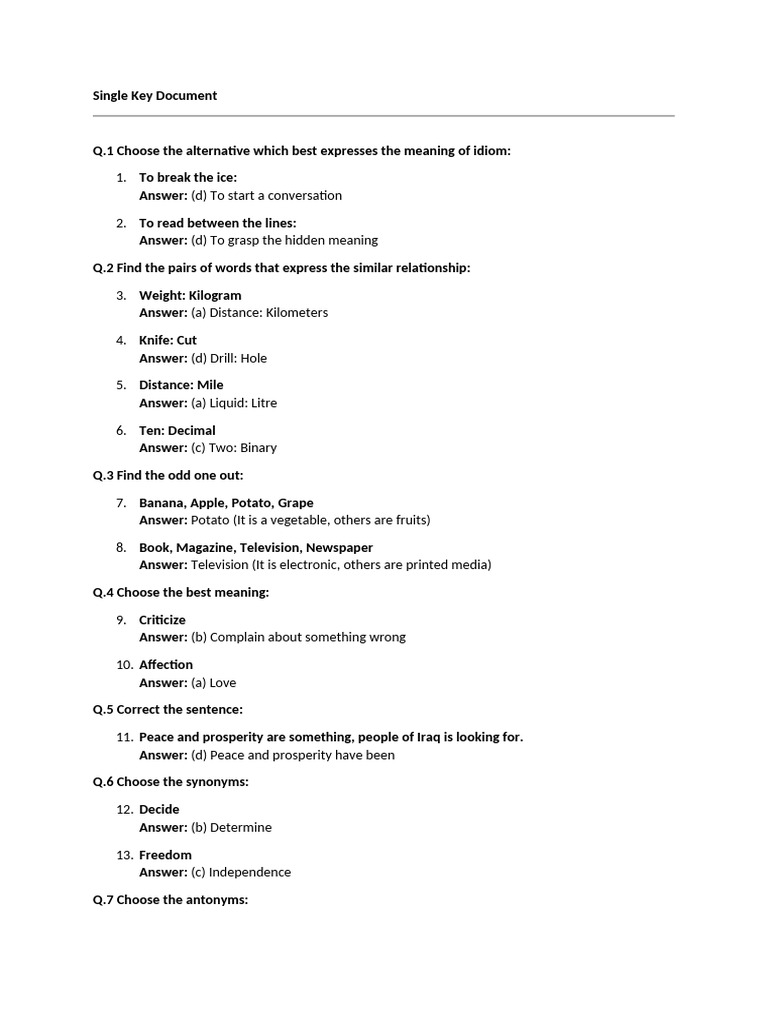 Key Document | PDF | Business