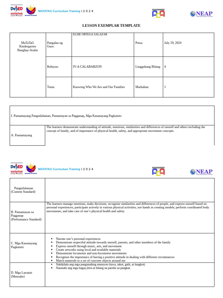 Matatag Demo Final | PDF