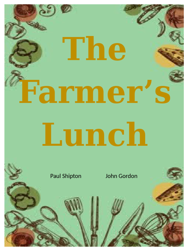 THE FARMER'S LUNCH-WORKSHEETS-ANSWER KEY | PDF | Lunch | Desserts