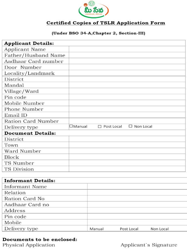 Certified Copiesof TSLR | PDF