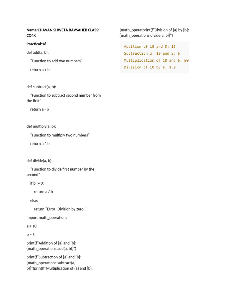 Python Practical16 SHWETA | PDF