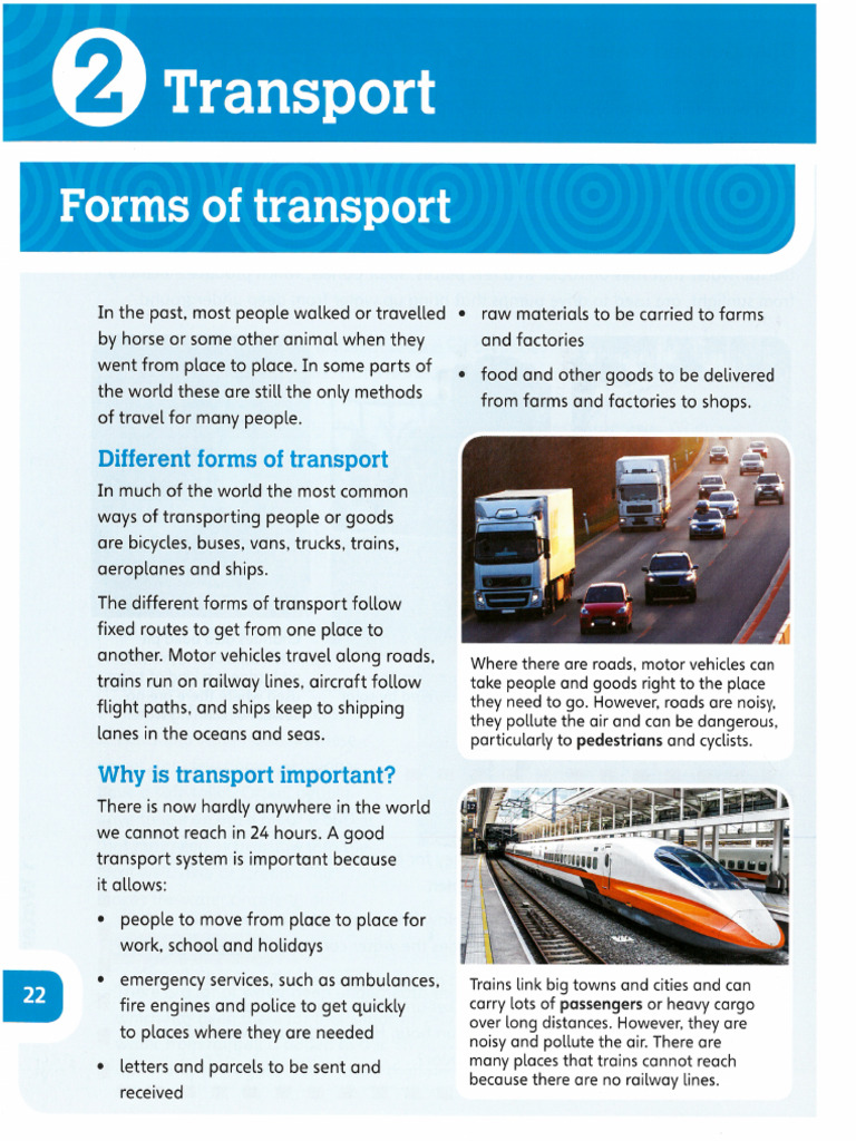 Unit 2 - Transport | PDF