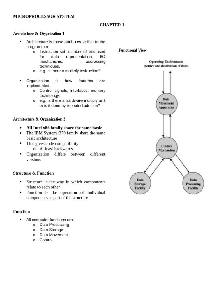 Microprocessor System - Prelim | PDF | Central Processing Unit | Integrated Circuit