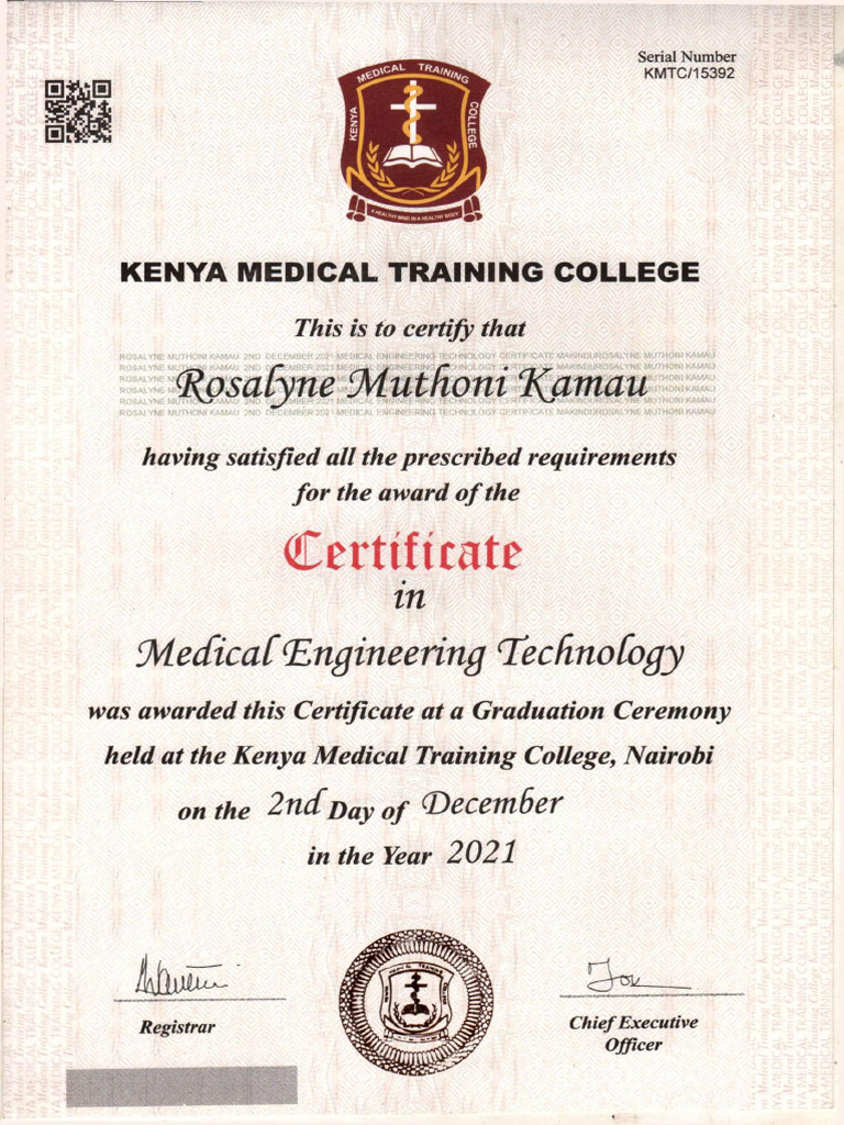 Rosalyne Muthoni Kamau | PDF