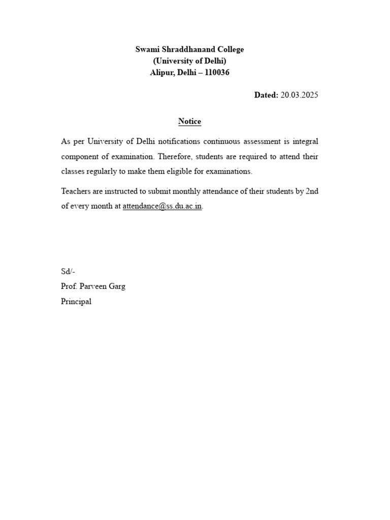 Notice 20032025 | PDF