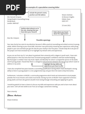 Speculative Cover Letter Example Site Engineer Cover Letter Example
