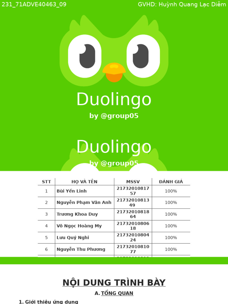 Duo Lingo | PDF