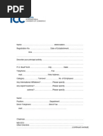 ANC Membership Application Form | PDF | African National Congress | Banks