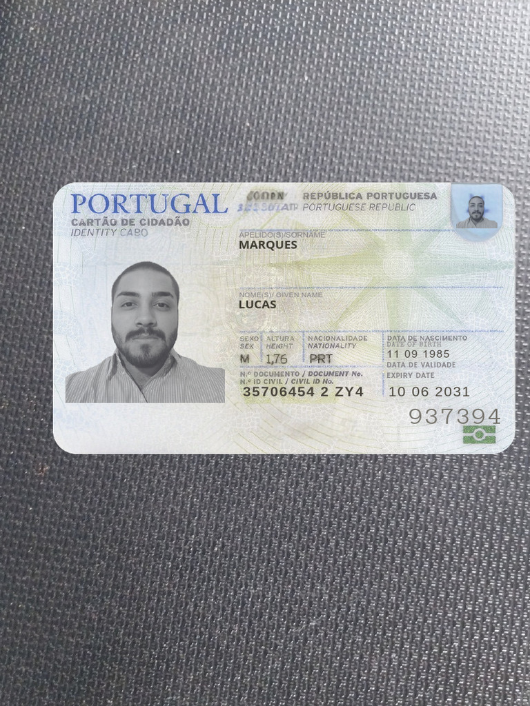 Personal Identification Document Details | PDF