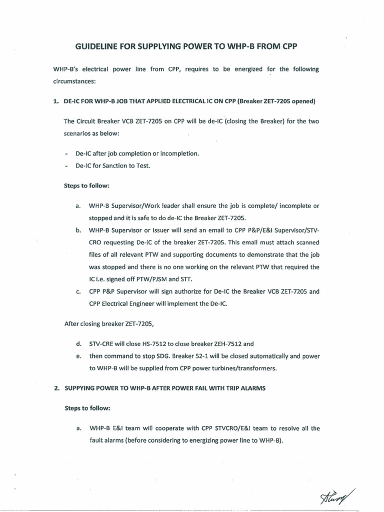 CPP Supplies The Power To WHP-B | PDF