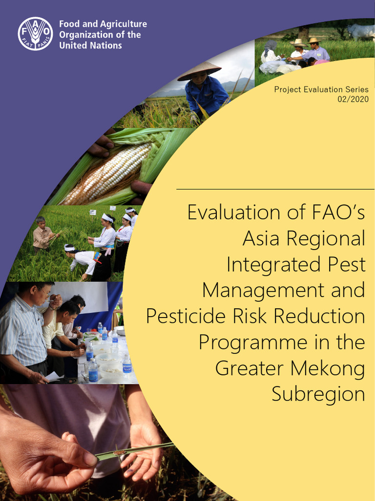 Evaluation of FAO's Asia Regional Integrated Pest Management and ...