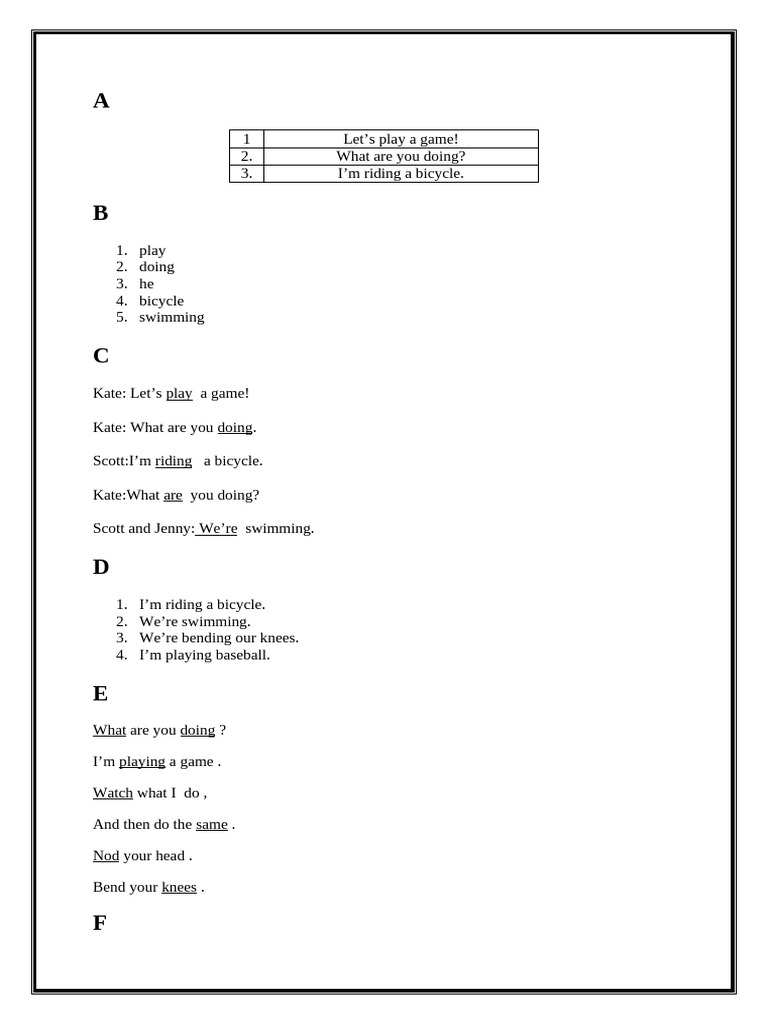 Let's Talk 1 Answer Key | PDF