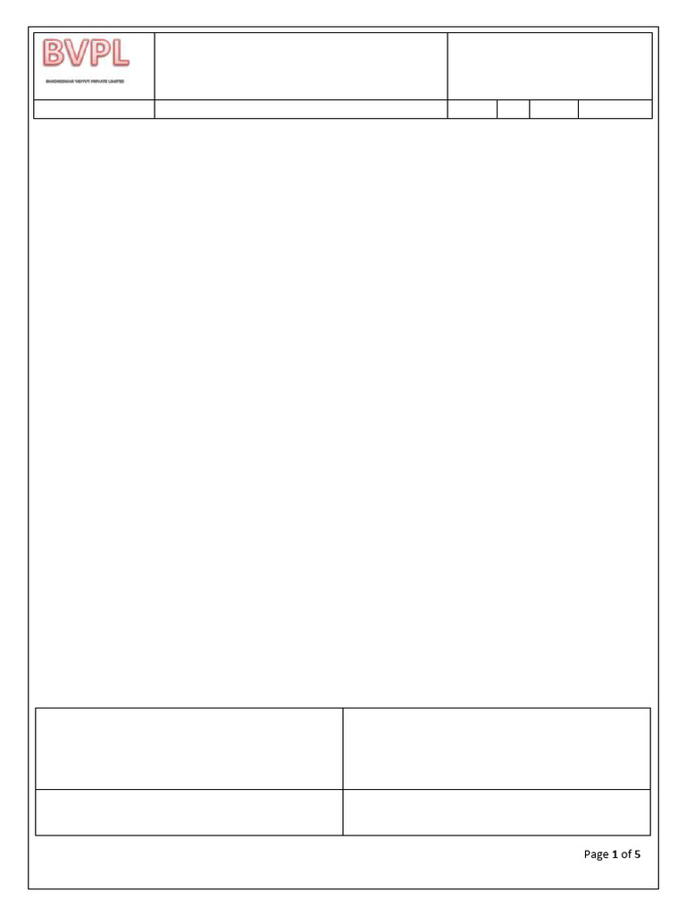 BVPL 0 Opn BLR 01-19-00 Sop For Scanner Air Fan PDF Free | PDF | Image ...