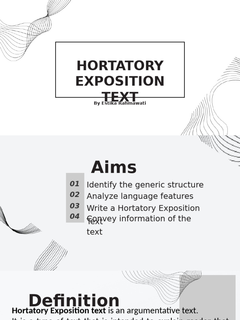 HORTATORTY EXPOSITION TEXT | PDF | Sugar | Diet & Nutrition