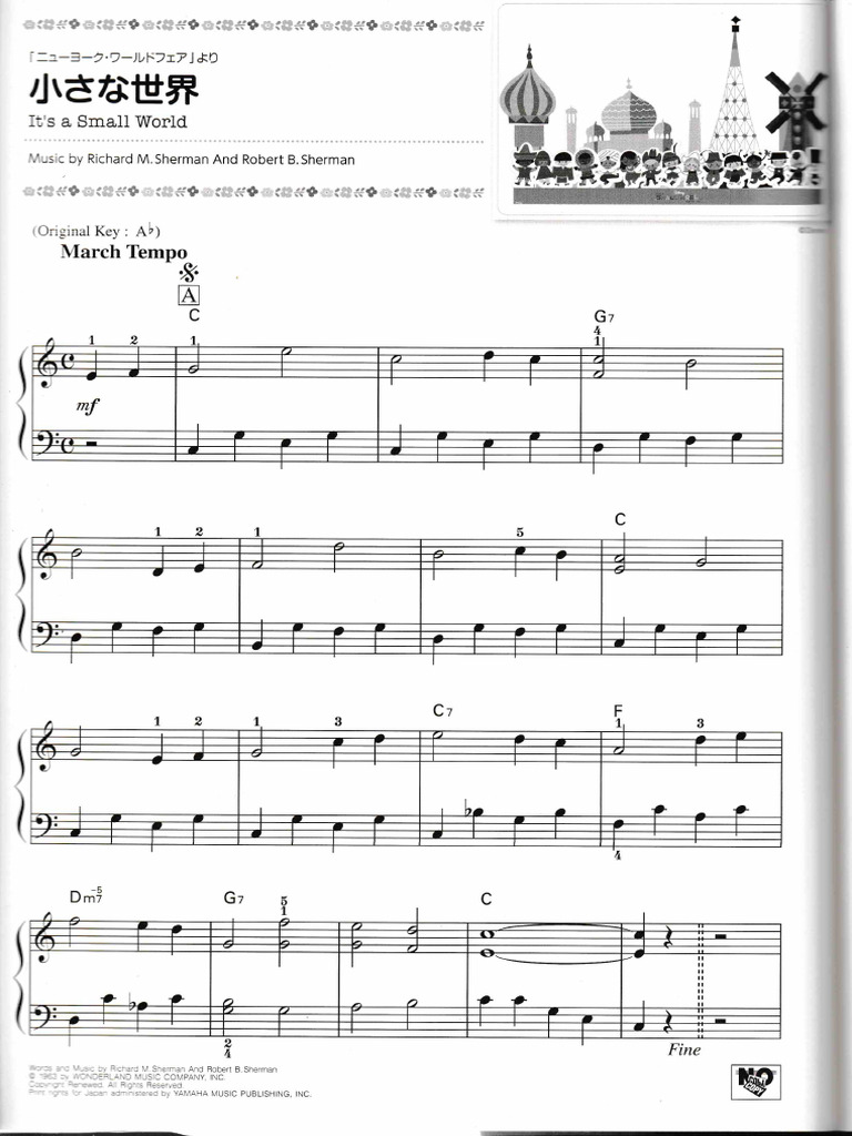 Small World (Easy) | PDF
