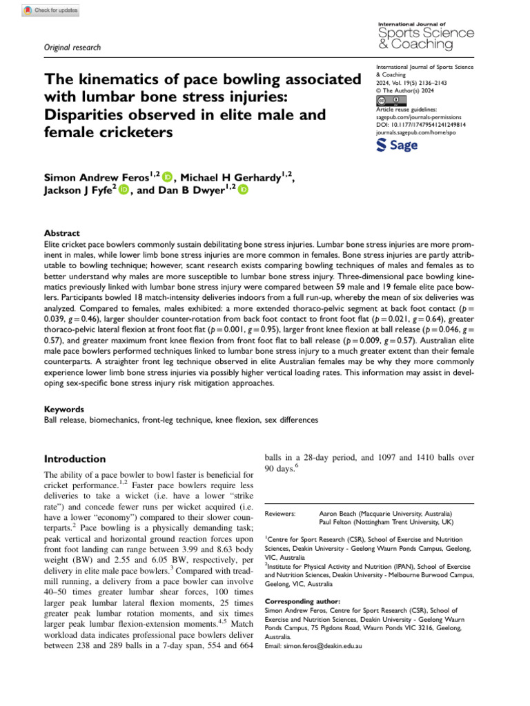 feros-et-al-2024-the-kinematics-of-pace-bowling-associated-with-lumbar ...