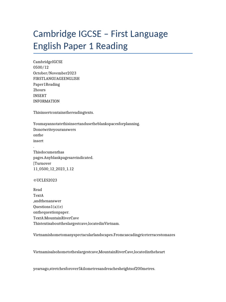 Cambridge | PDF