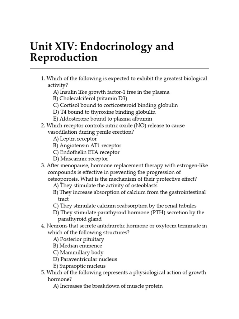 Endo&Repro (Last Edition) | PDF | Luteinizing Hormone | Thyroid Stimulating Hormone