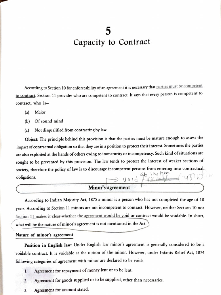 CAPACITY TO CONTRACT | PDF | Law Of Obligations | Justice