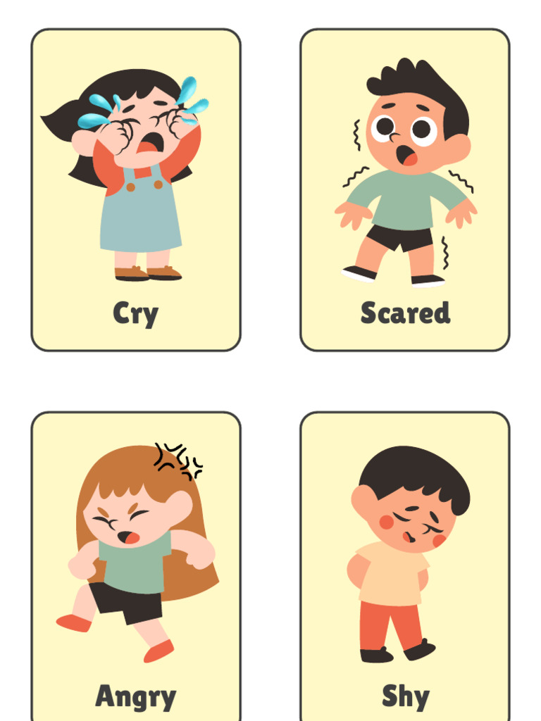 Emotions Flashcards | PDF