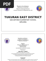 Kindergarten Certificate Template | PDF | Philippines