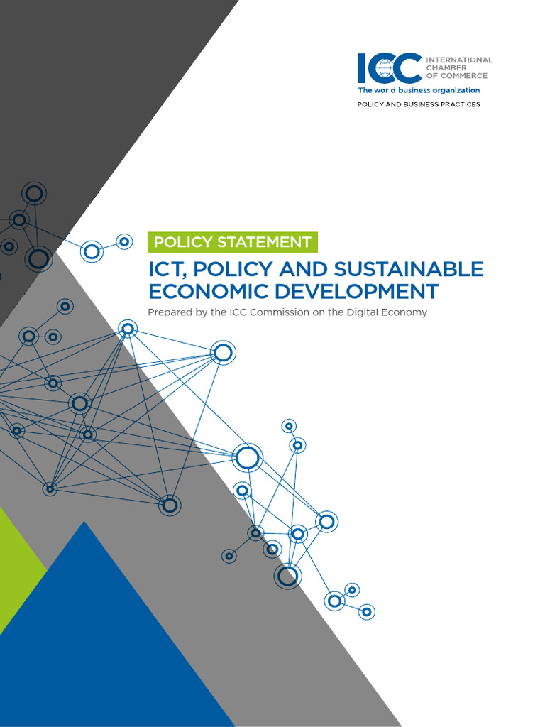 Icc Ict Policy and Sustainable Economic Development 2017 | PDF ...