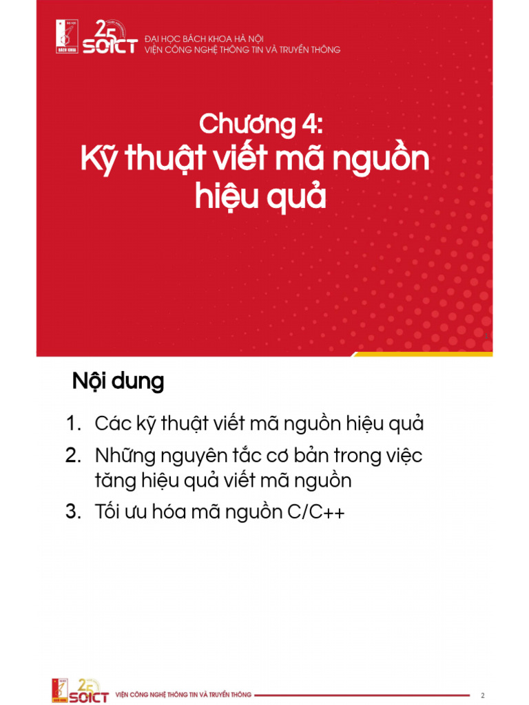 Lec4. Efficient Code-HauLD | PDF