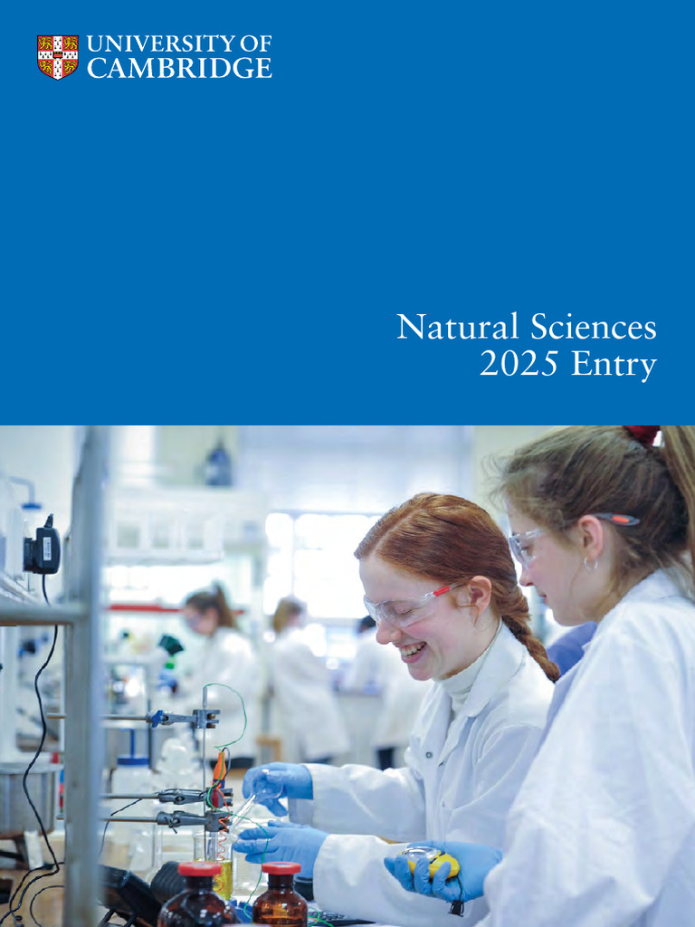 Natural Sciences Booklet | PDF | Science | Natural Sciences